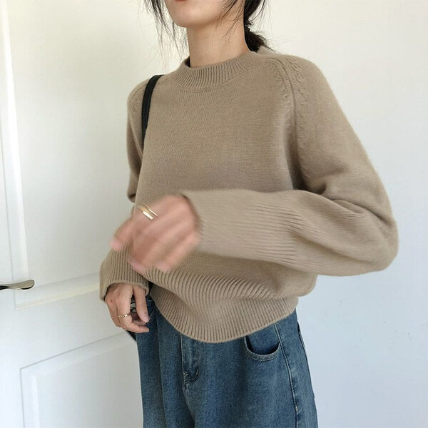 Свитер Женский ярко-голубой Софт, Акрил, размер универсальный Без застежки Длинный Китай дышащий материал