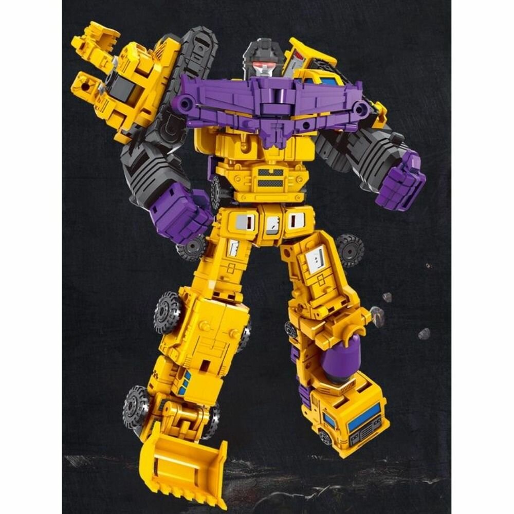 Defensor Devastator Toys Трансформация 6 В 1 Модель Фигурка Робота