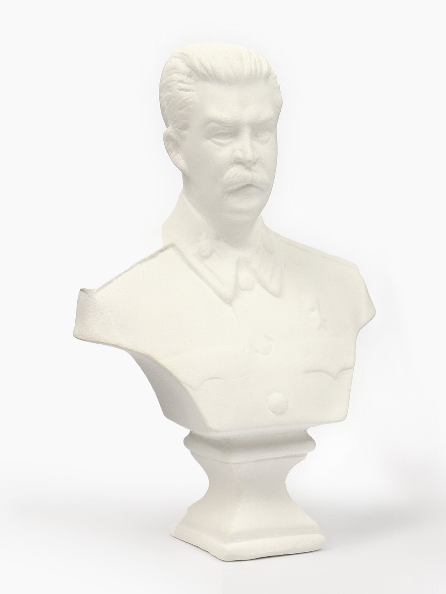Бюст «Сталина», фигурка гипс, 13×9×6 см