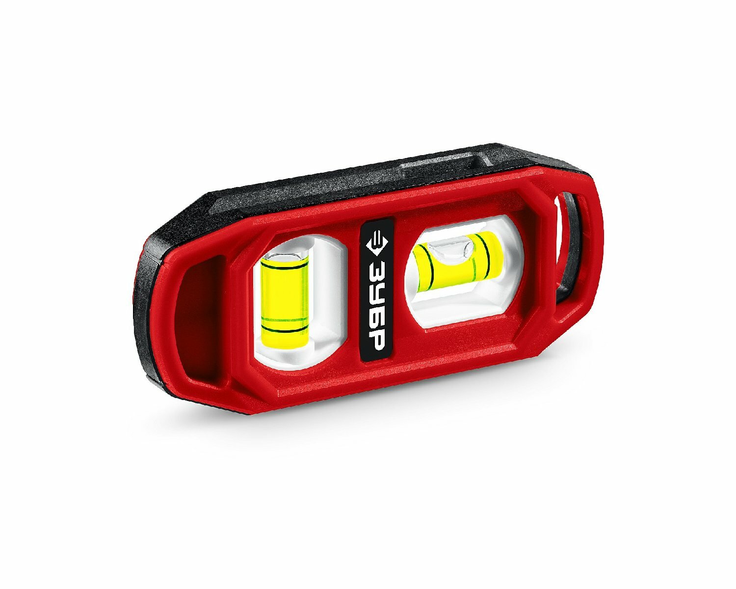 Магнитный уровень ЗУБР КОМПАКТ-2 100 мм с точностью 1.0 мм/м 2 глазка неодимовые магниты V-образная выемка