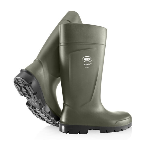 Сапоги Bekina "Steplite 04 EasyGrip" (Зеленый/Черный), 46