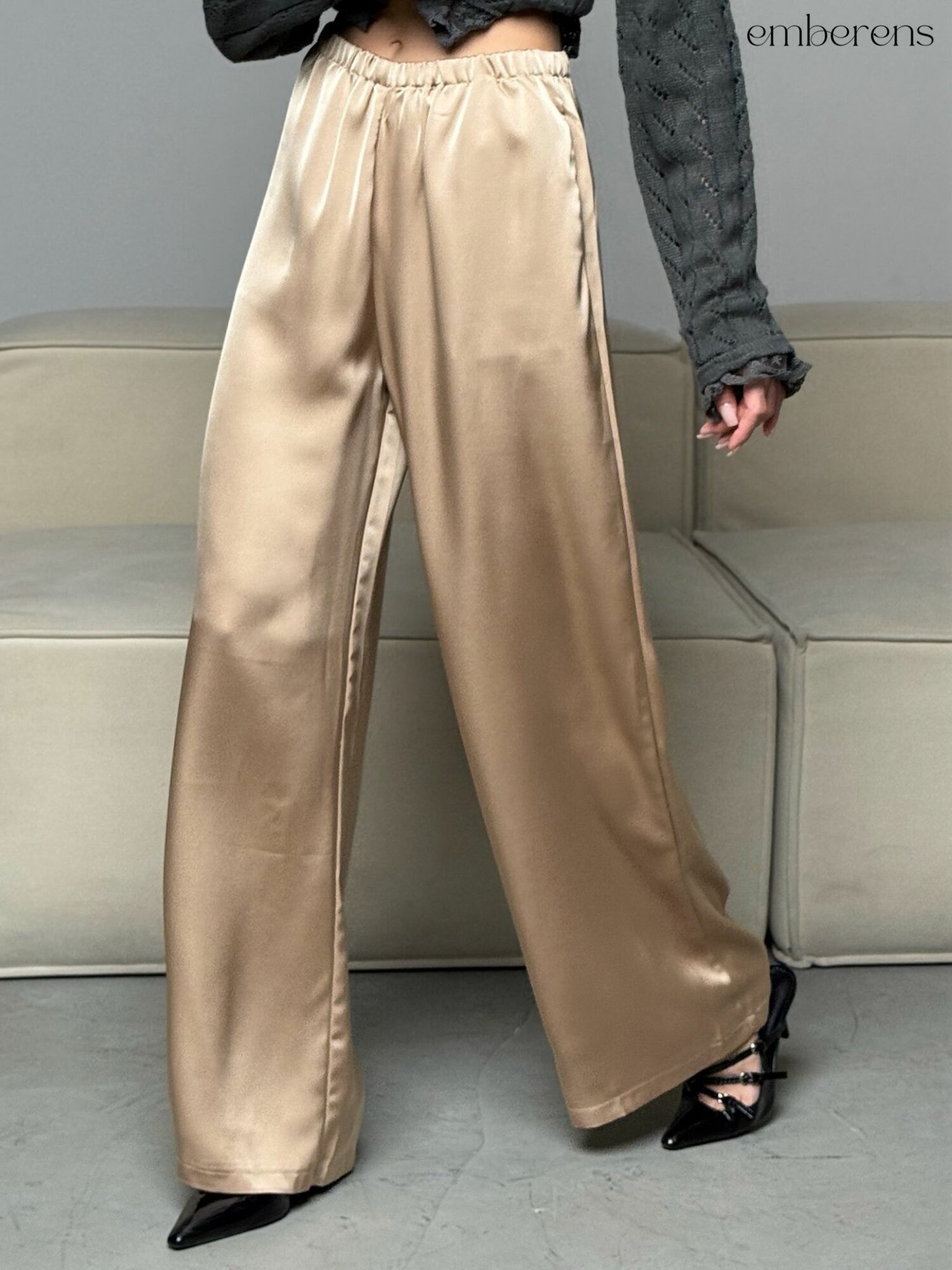 Брюки палаццо Осень-зима 2025