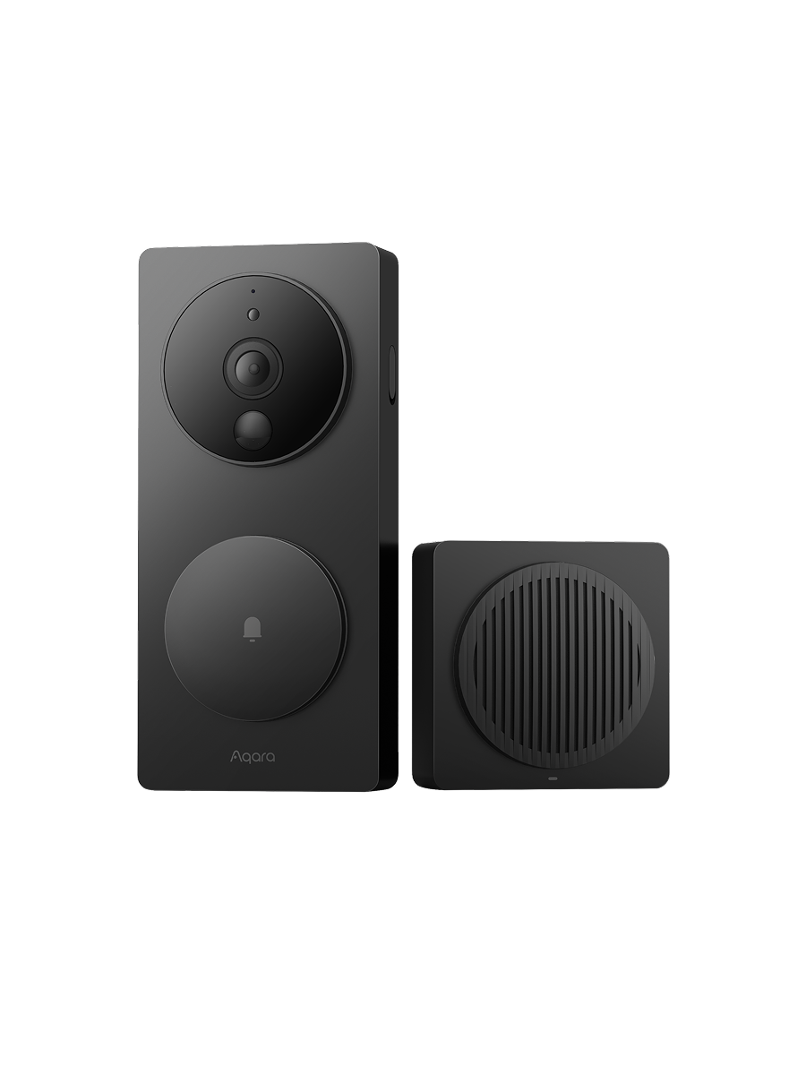 Умный видеозвонок Aqara G4 SVD-KIT1, распознаёт лица, черный