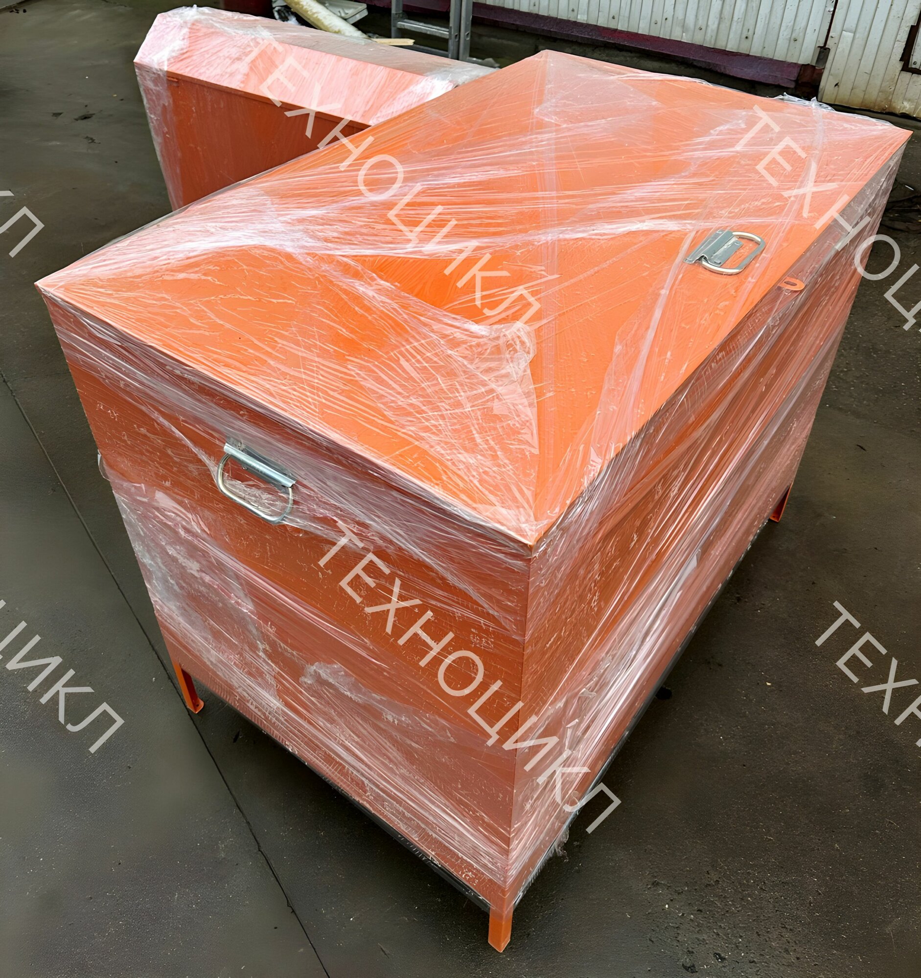 Контейнер 1215х810х750мм ECOLOGY КРЛ ПА для сбора аккумуляторов, батарей и хранения