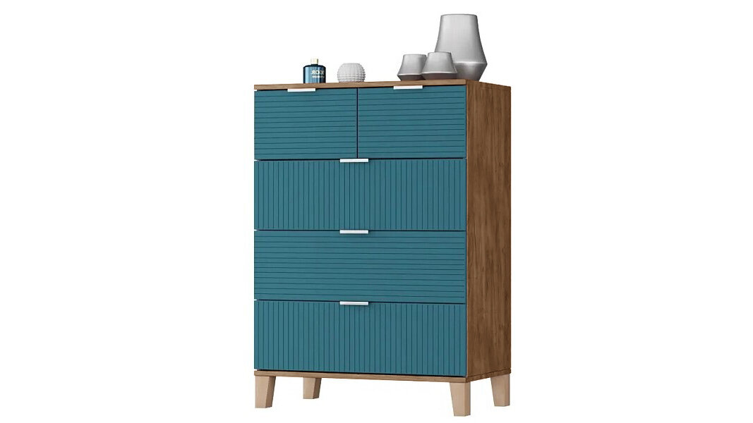 Комод Марвин 21 МДФ NEW 70x40x100 см, GOODFORM