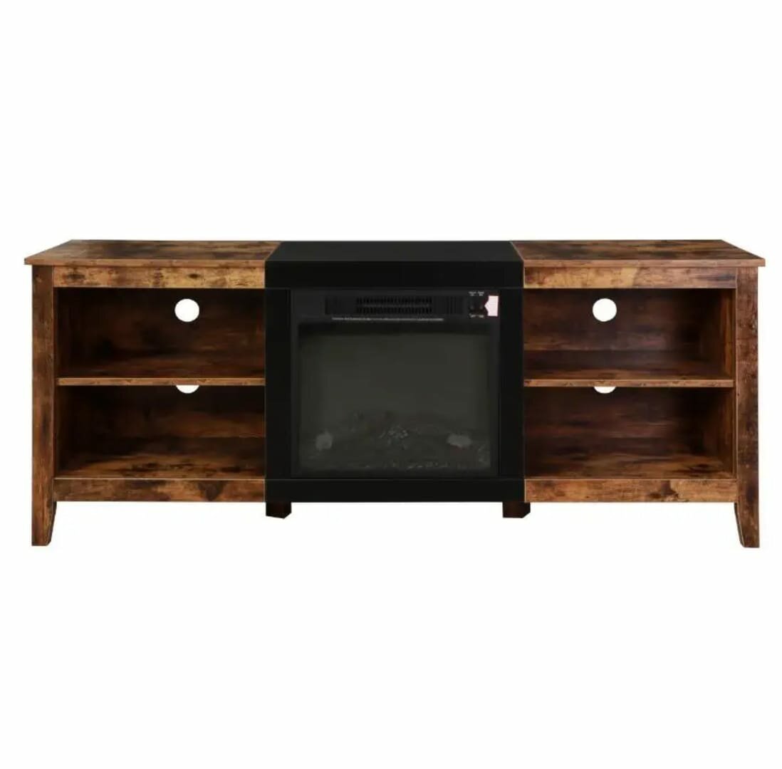 Тумба для телевизора с камином art25