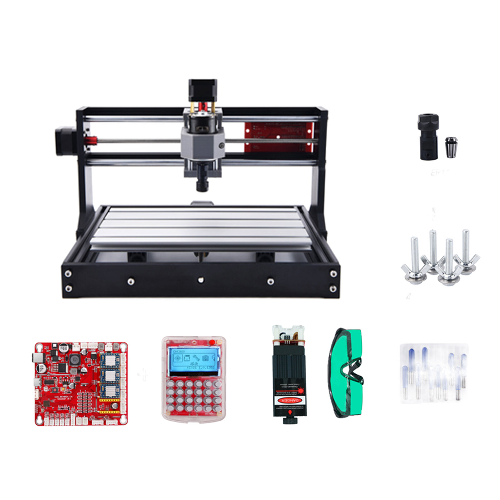 Обновление версии CNC 30*18 Pro GRBL Control Mini CNC Machine 3 Осисная машина для измельчения