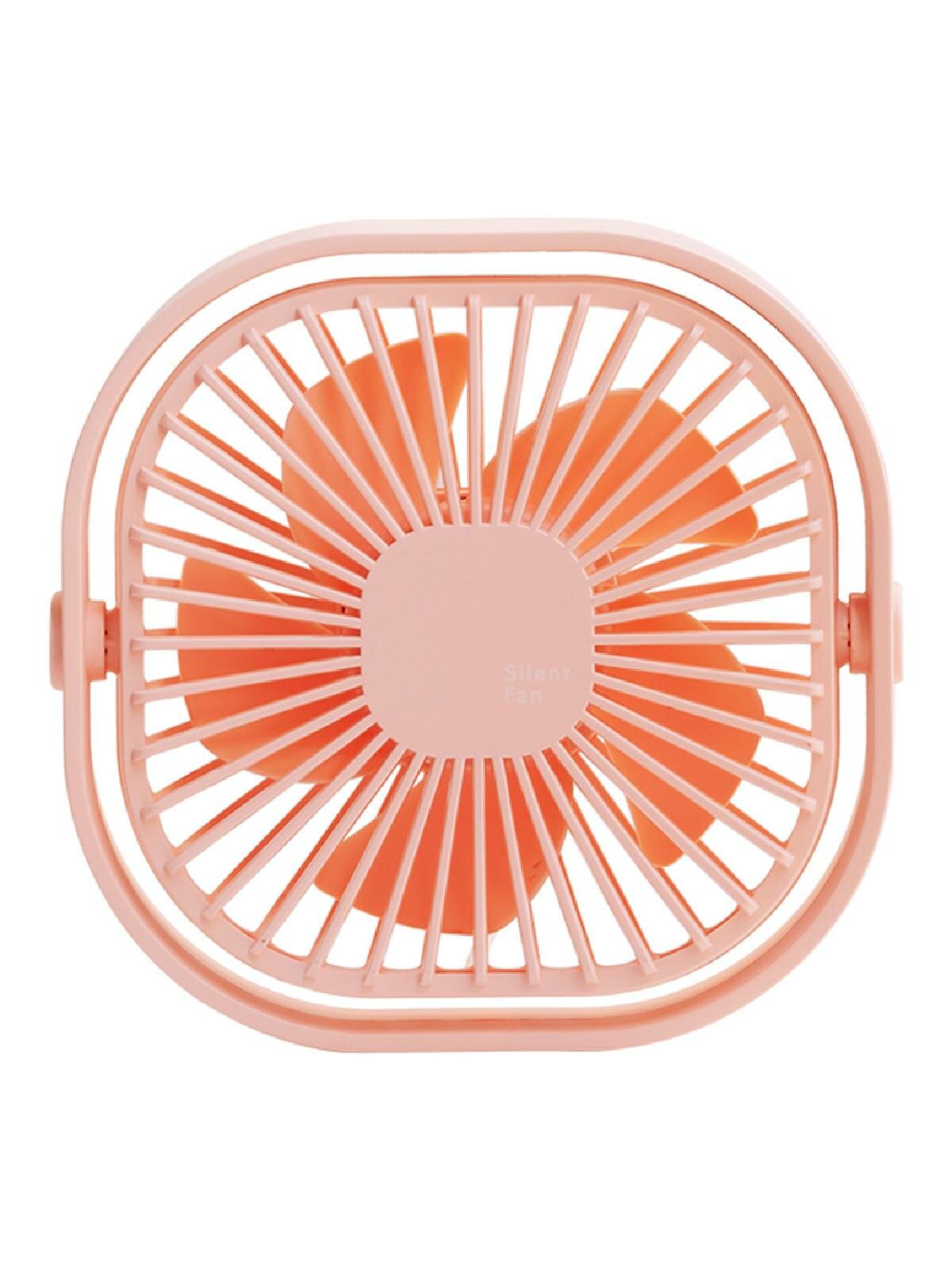 Desk Fan 5-Inch Quiet Small Table Fan USB Powered Portable Fan Adjustable Angle 3 Speed Mini Room Personal Fan