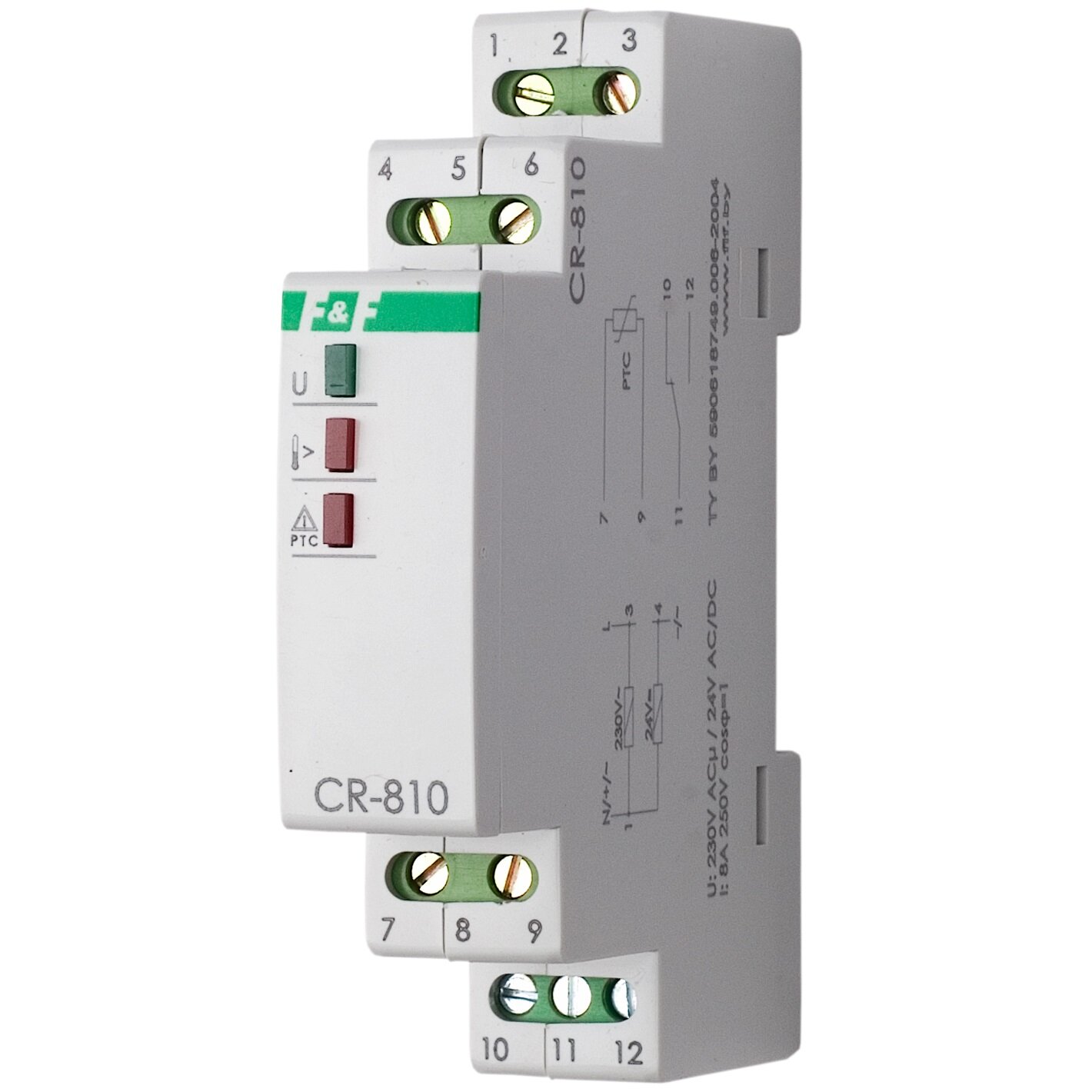 CR-810, Тепловое реле, Евроавтоматика