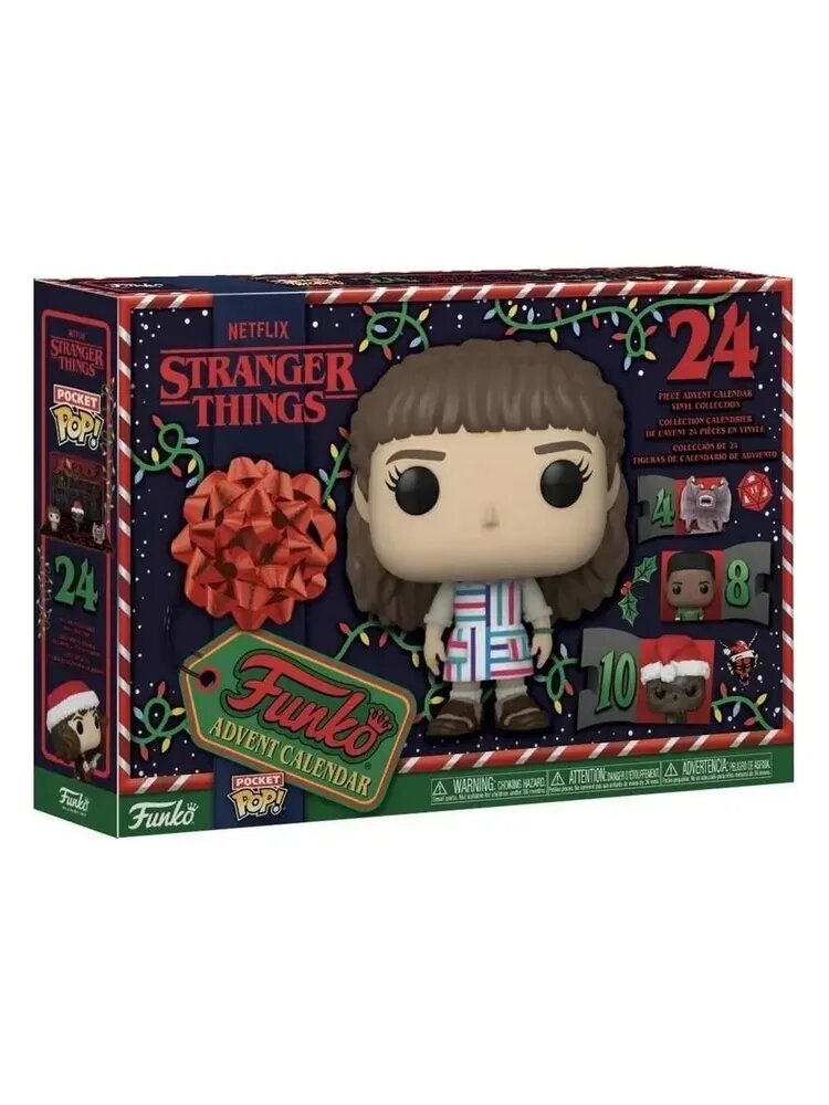 Адвент-календарь Stranger Things "Very Strange Things" , белый пластик, 1 шт