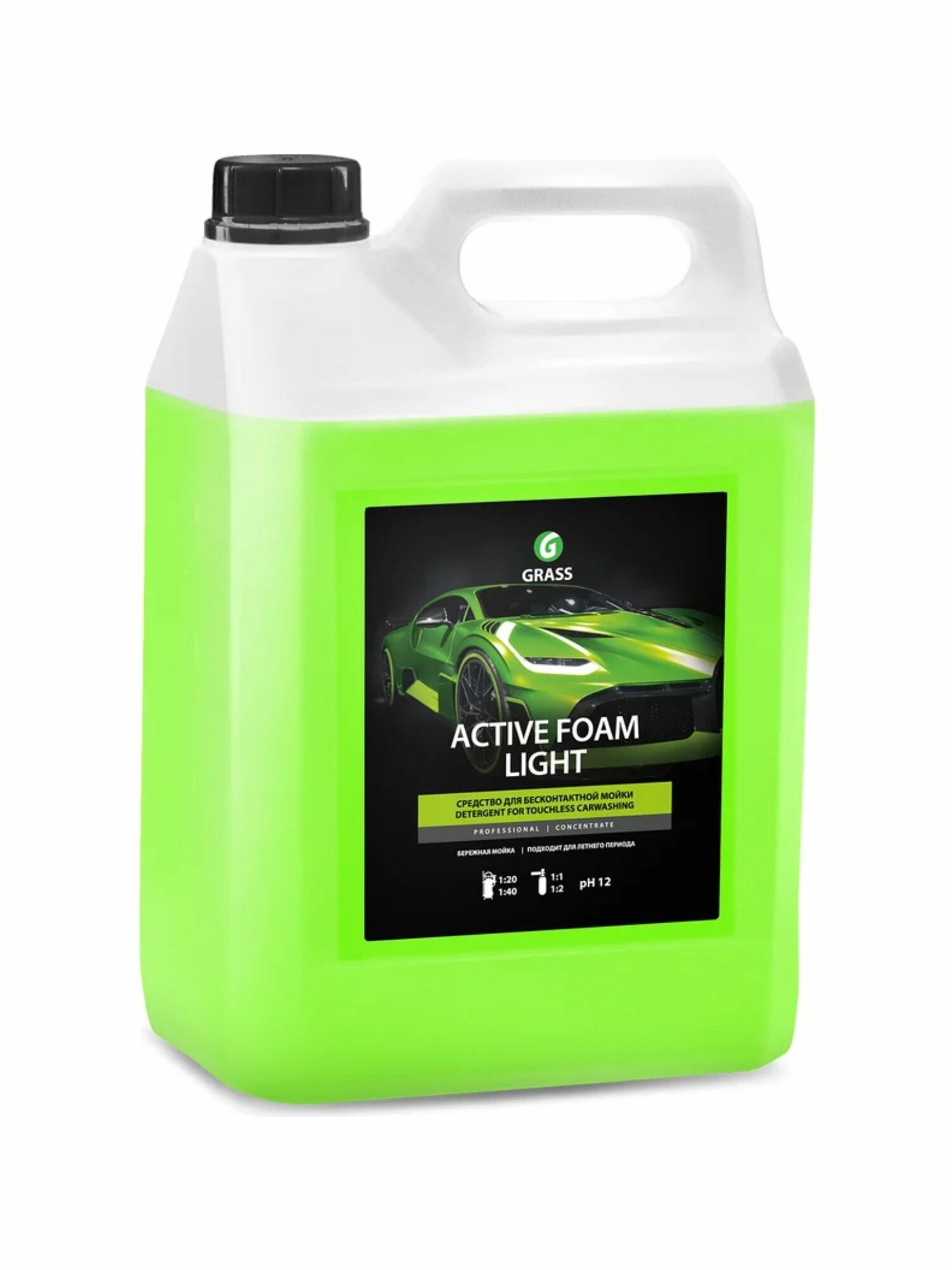Автошампунь, активная пена GRASS Active Foam Light, 5 кг