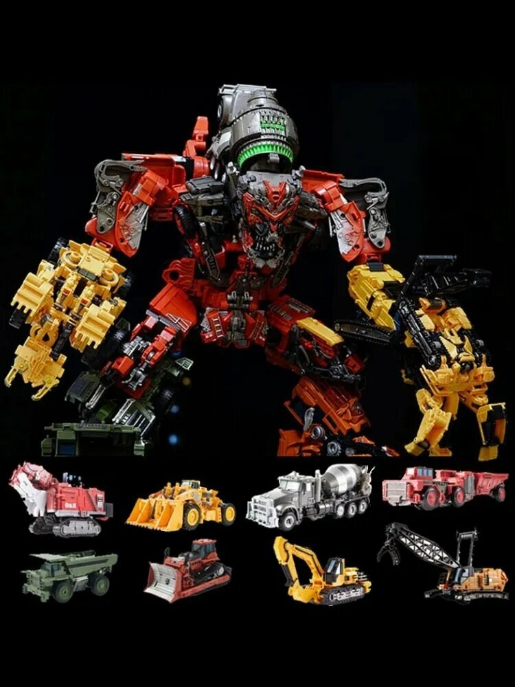 AOYI 8 in 1 Игрушка робот трансформер Devastator, подарок для мальчика