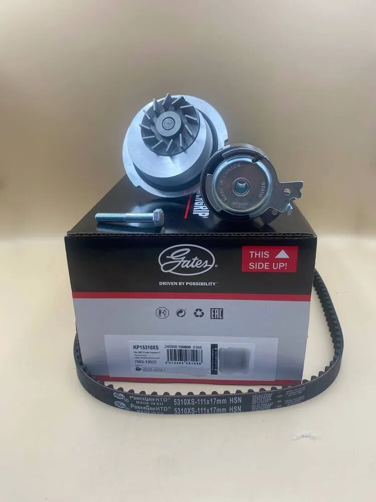 Комплект ГРМ с помпой Lanos/Nexia 8v Gates - арт. KP15310XS