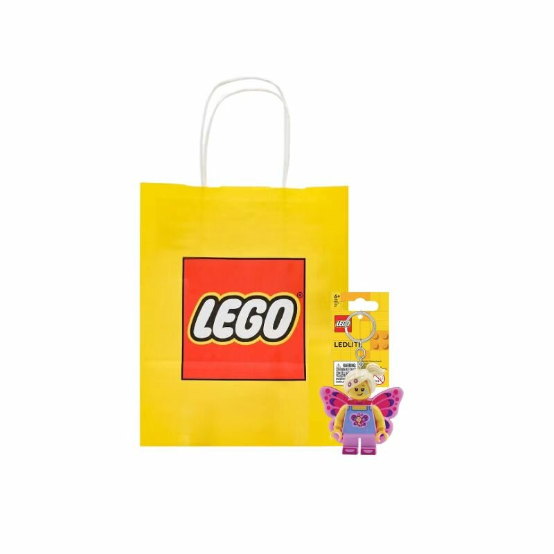 LEGO Бабочка Девушка Брелок Конструкторы 1 шт. LGL K171H null