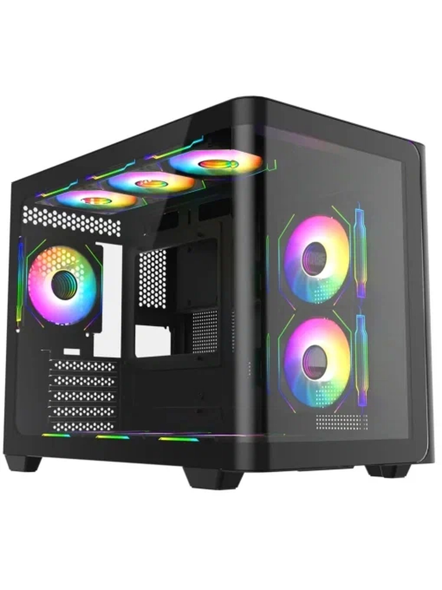 Компьютерный корпус mATX Bloody BD-CC112 черный (bd-cc112-bk)