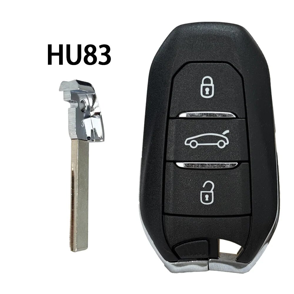 Ключ для Peugeot 307 308, Citroen C3 C4, Opel HU83