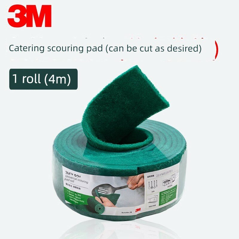 Губка для мытья посуды 3M Scotch-Brite, особо прочная, для удаления стойких загрязнений, для чистки кастрюль, бытовая