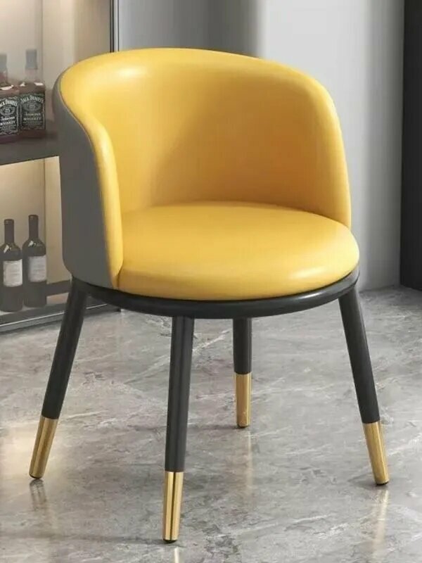 Кушетка 43х42х70 см, черный, желтый