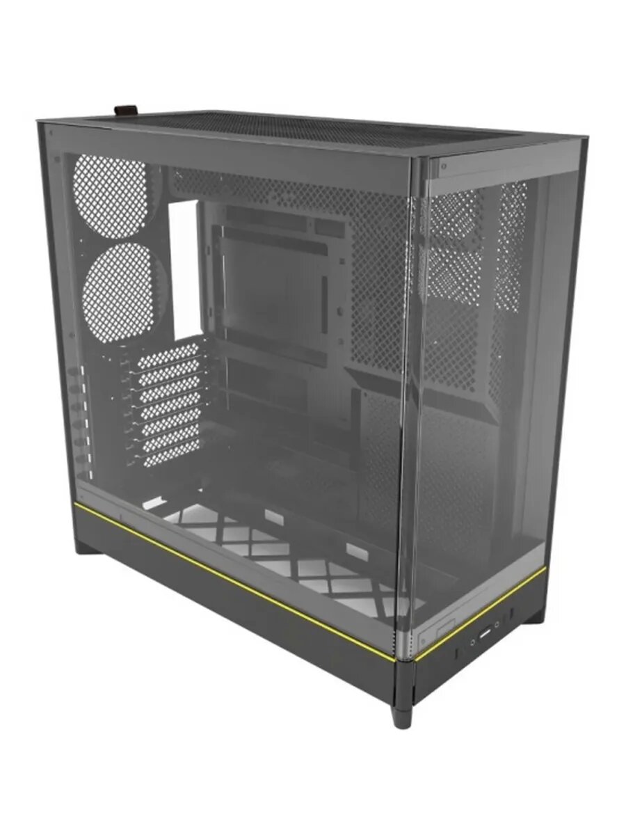 Компьютерный корпус HS02, черный