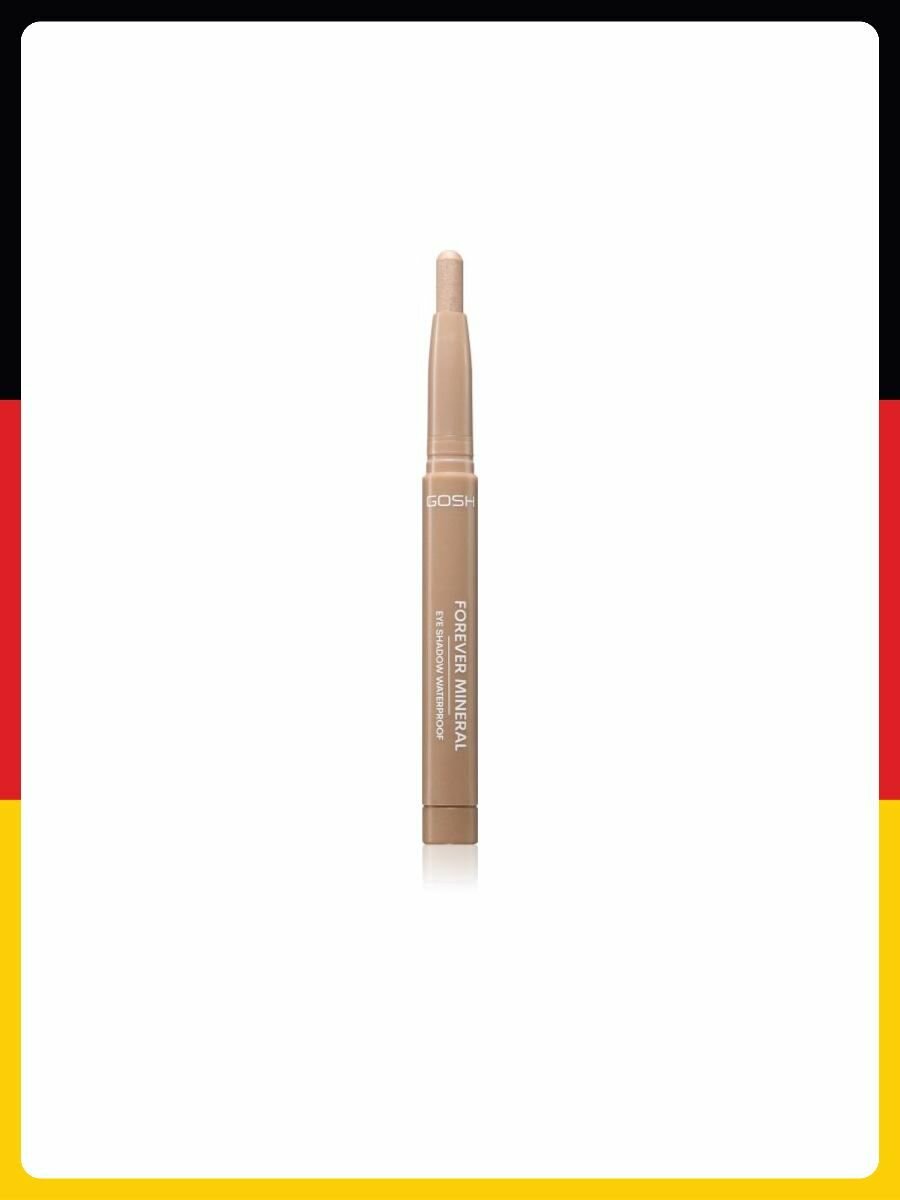 Тени для век Gosh Forever Mineral Shimmer Eyeshadow with Glitter in a Stick 003 Golden Brown, 1,4 г