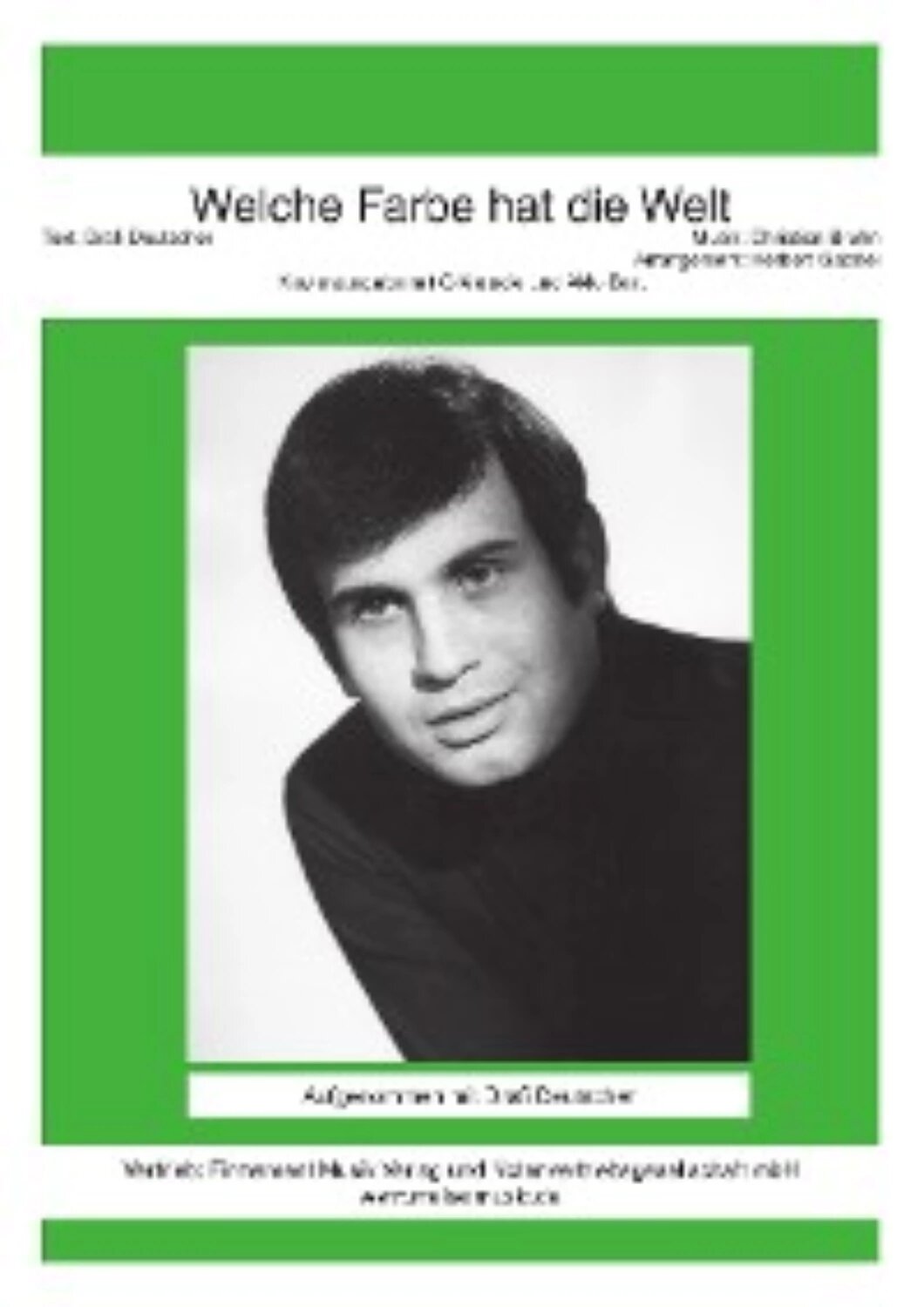 Welche Farbe hat die Welt [Цифровая книга]