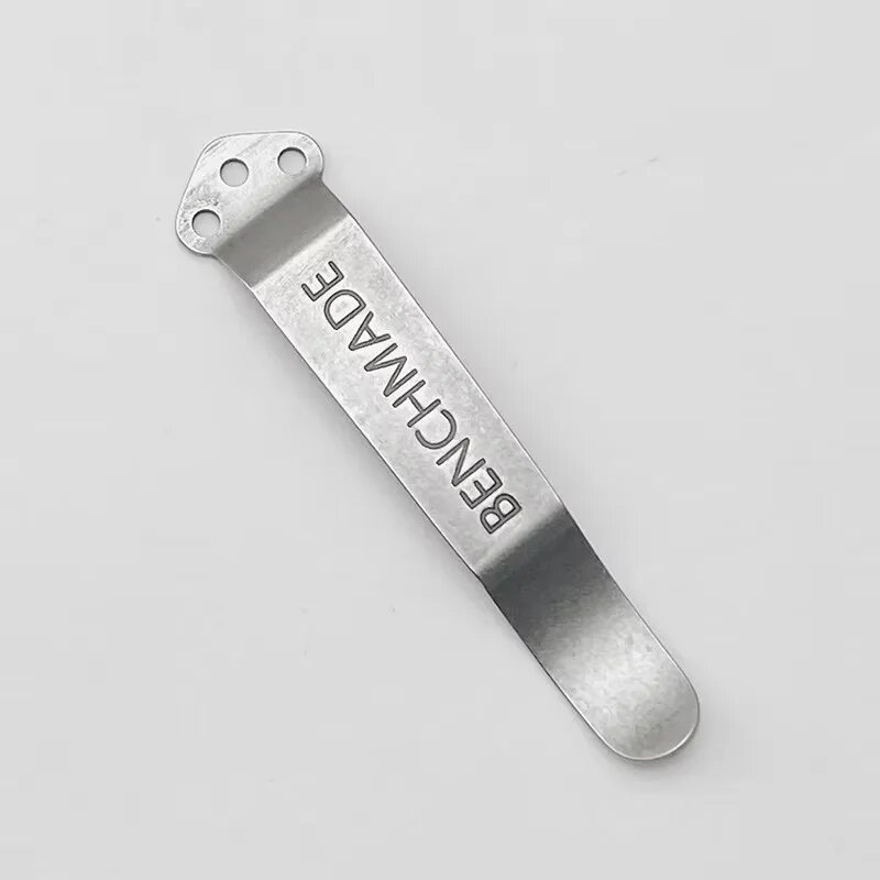 Карманный зажим для ножа из нержавеющей стали, черный Stone wash A