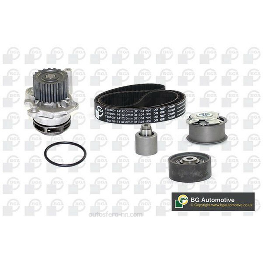 BGA TB0100CPK Комплект ремня ГРМ (с помпой) Audi A3 2.0TDI 06-, VW Golf, Jetta, Touran, Seat