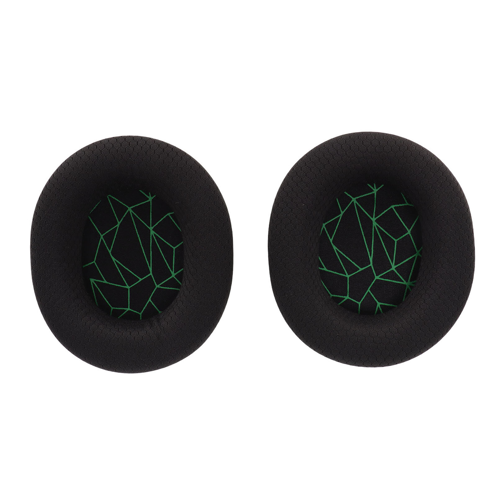 Headphone Ear Pad Replacement Upgraded High Elasticity Cushion Pads for SteelSeries Arctis 3/5/7 Green Silk
