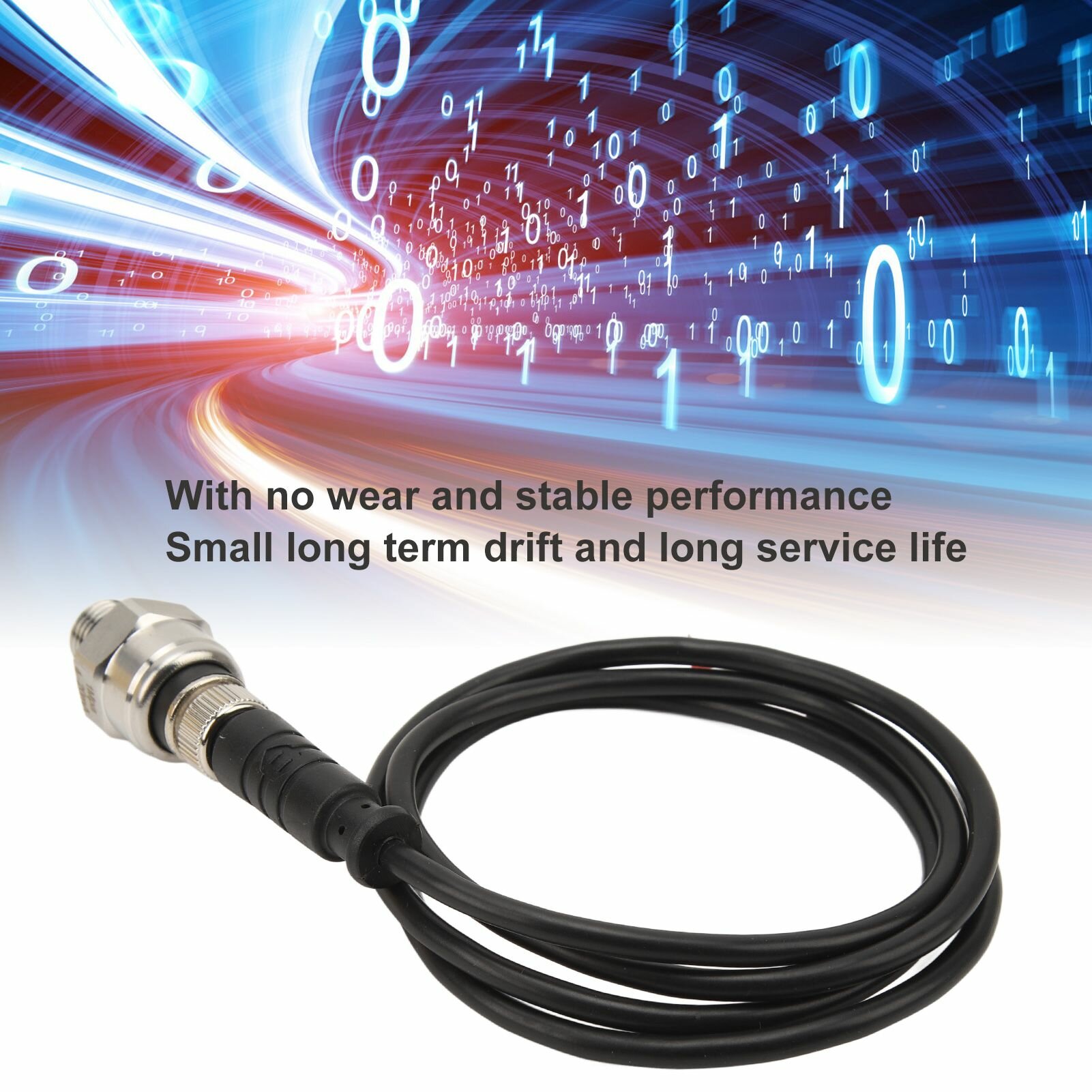 Датчик давления G1/4, датчик давления 1 МПа, совместимый с маслом, топливом, воздухом, водой, от 4 до 20 мА