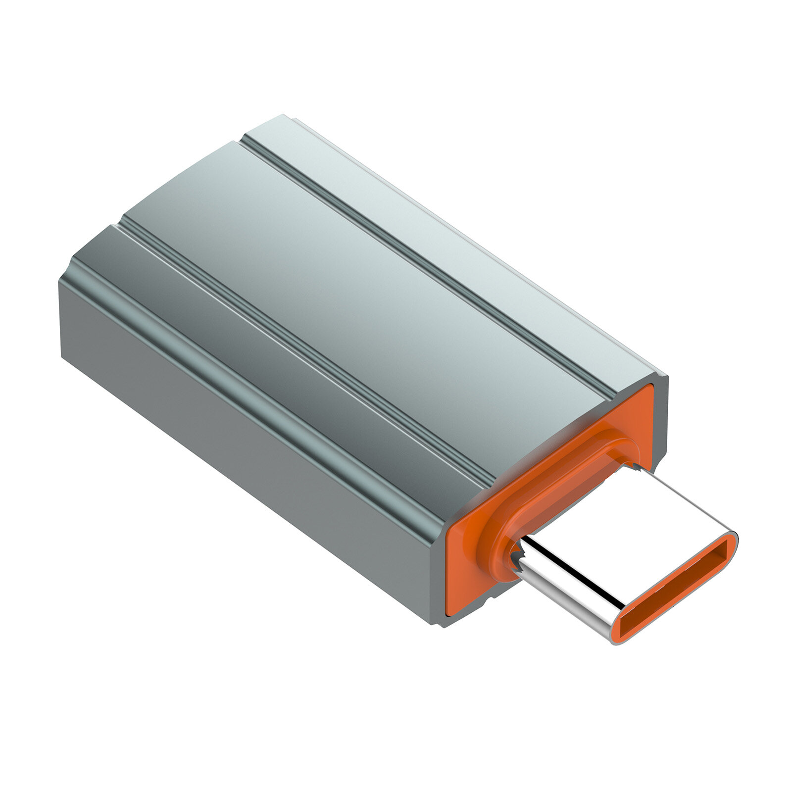 Адаптер LC140 LDNIO Type-C Male to USB Female USB-C to USB Конвертер Type-C to USB 3.0 OTG Серый Алюминий Размер 3.2*1.5*0.8cm Вес 4g Пакет 16*8*3cm Вес Пакета 29g 1шт