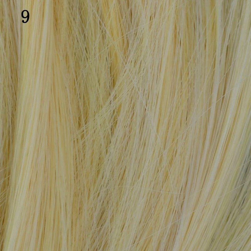 Синтетический парик для косплея желтый 40 дюймов 9