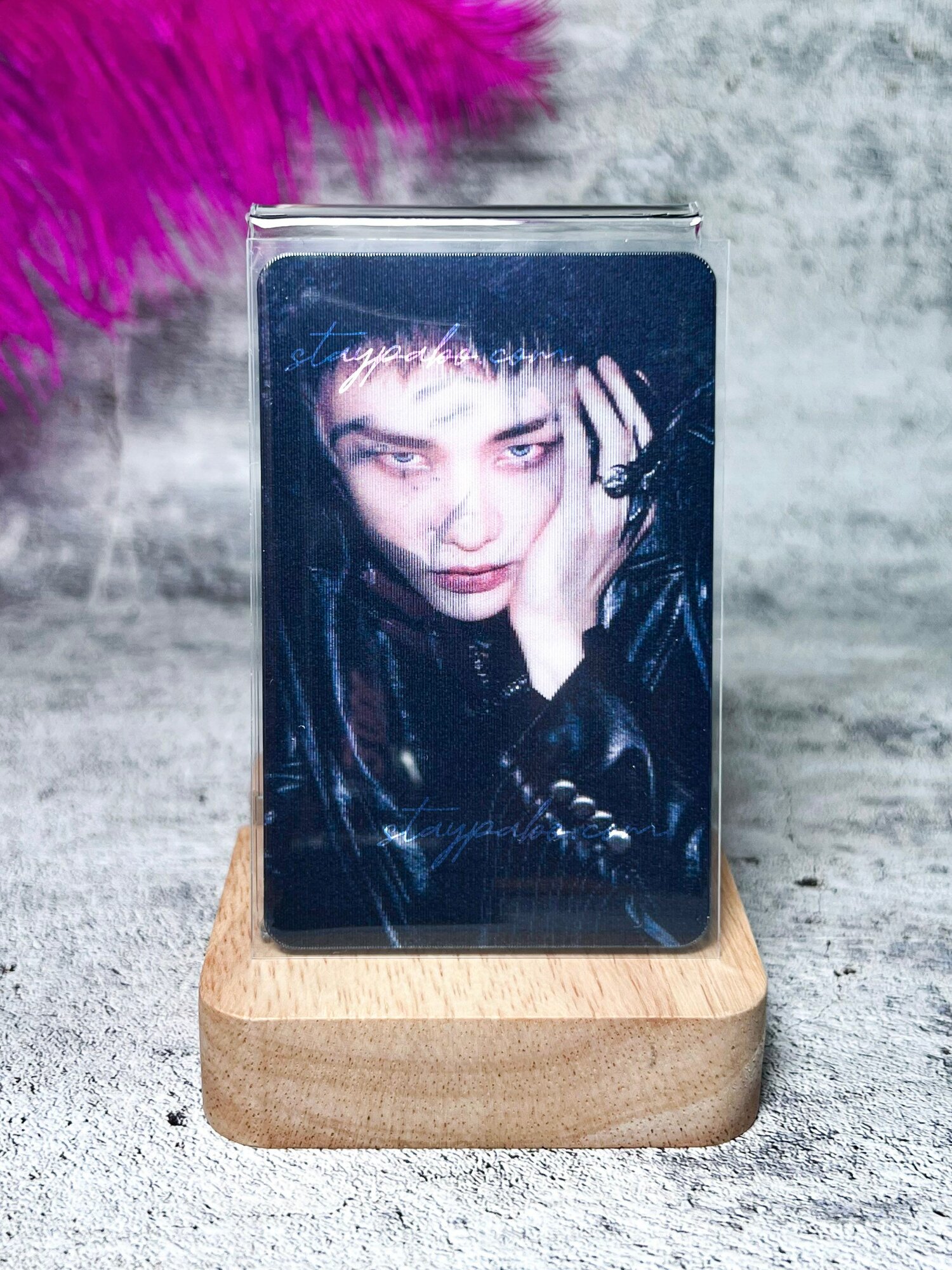 Карта Stray kids DO IT Хенджин альбомная лентикулярная официальная