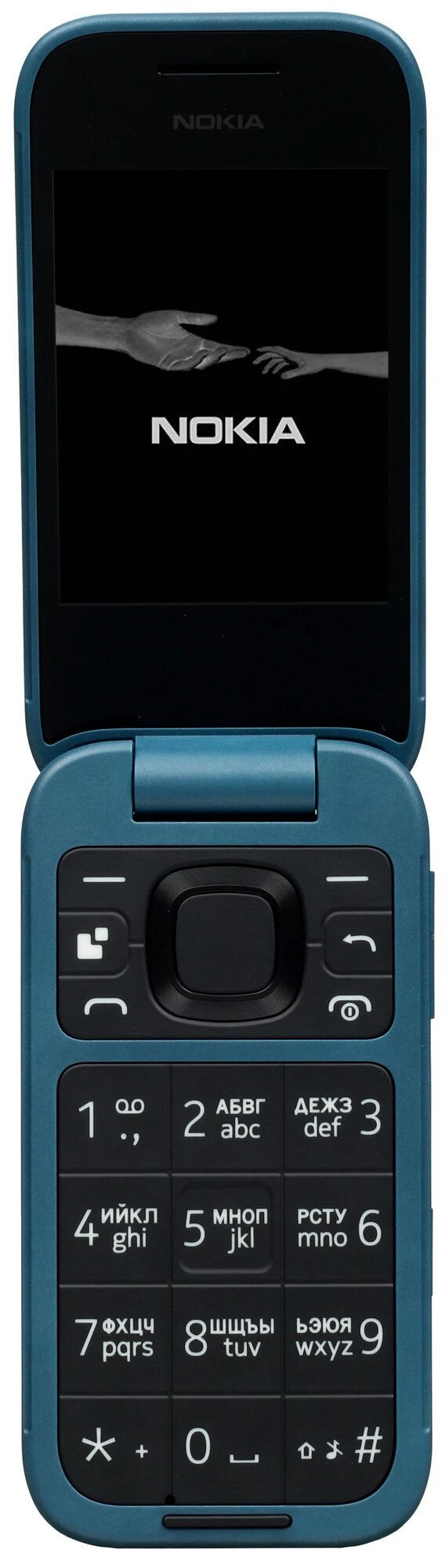 Мобильный телефон Nokia 2660 Flip синий (1GF011PPG1A02)