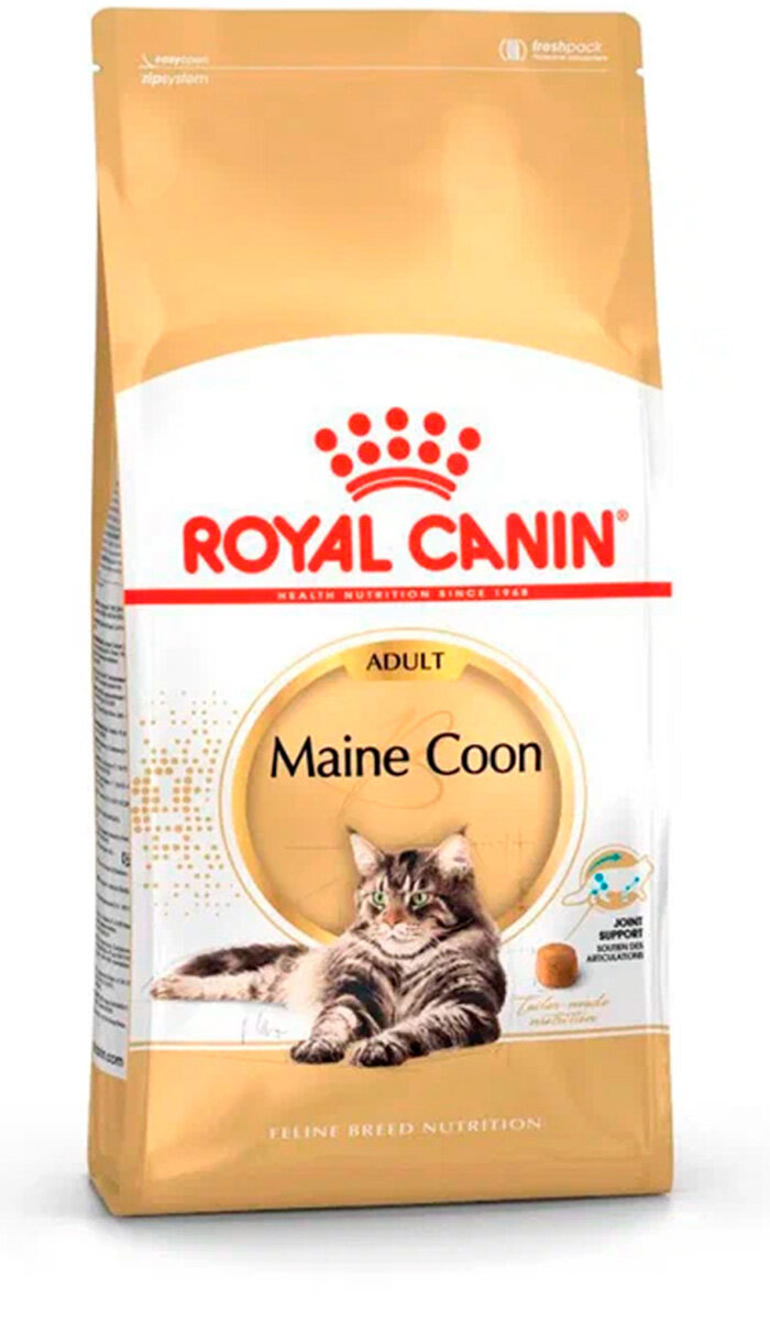 Корм сухой Royal Canin Maine Coon Adult для взрослых кошек породы Мэйн кун сбалансированный, 2 кг