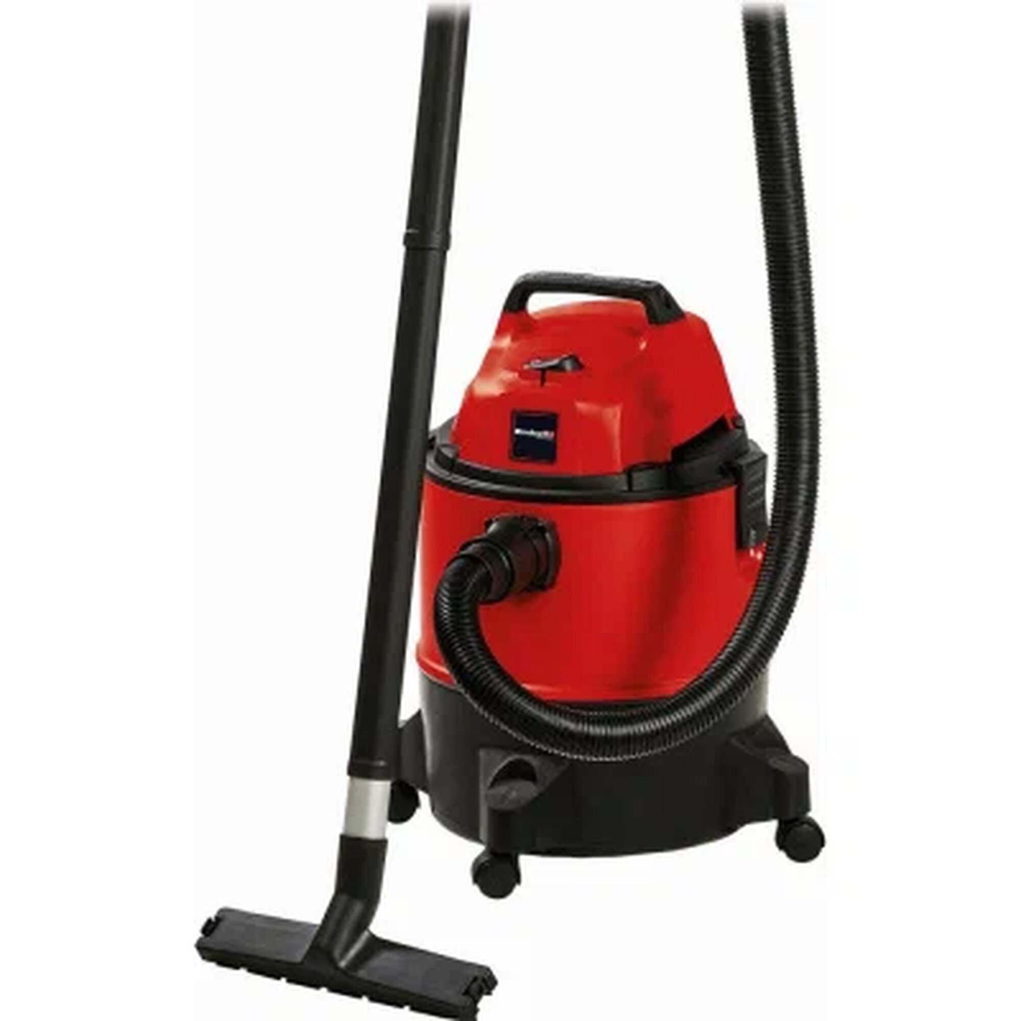 Строительный пылесос Einhell TC-VC 1825, 1250 Вт, сухая/влажная уборка, красный