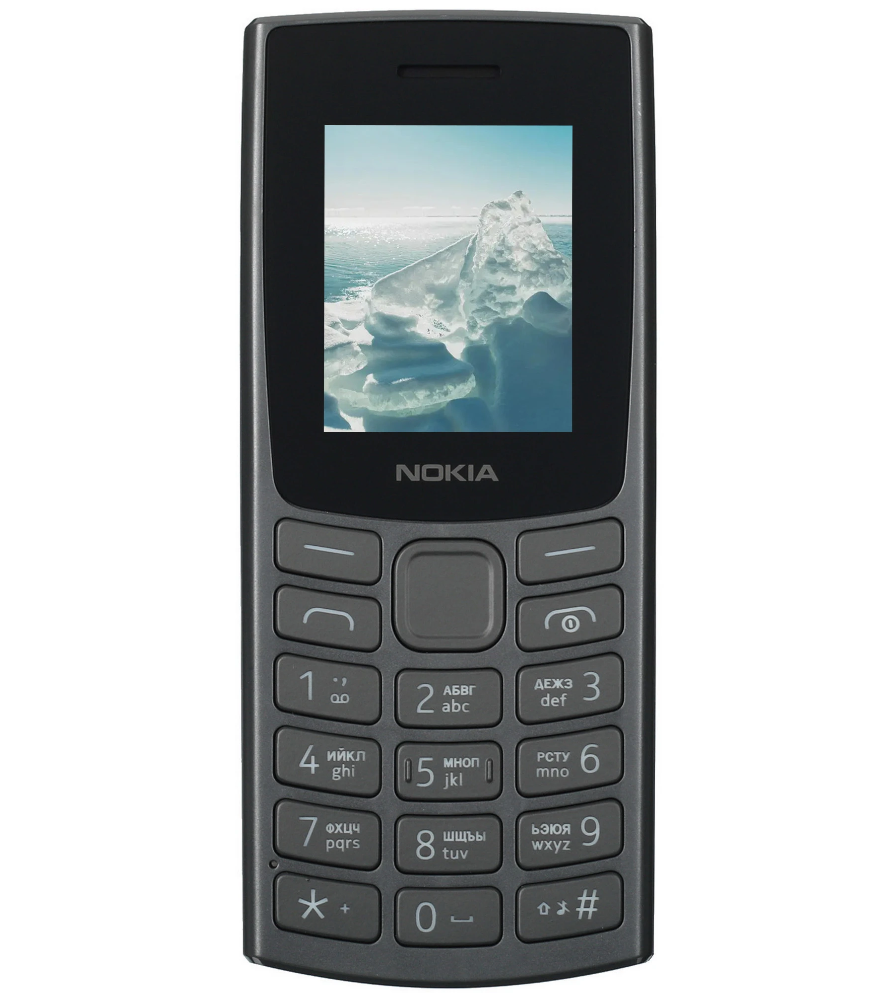 Кнопочный телефон Nokia 105 (2023), Dual SIM, EAC1, серый (TA-1557)