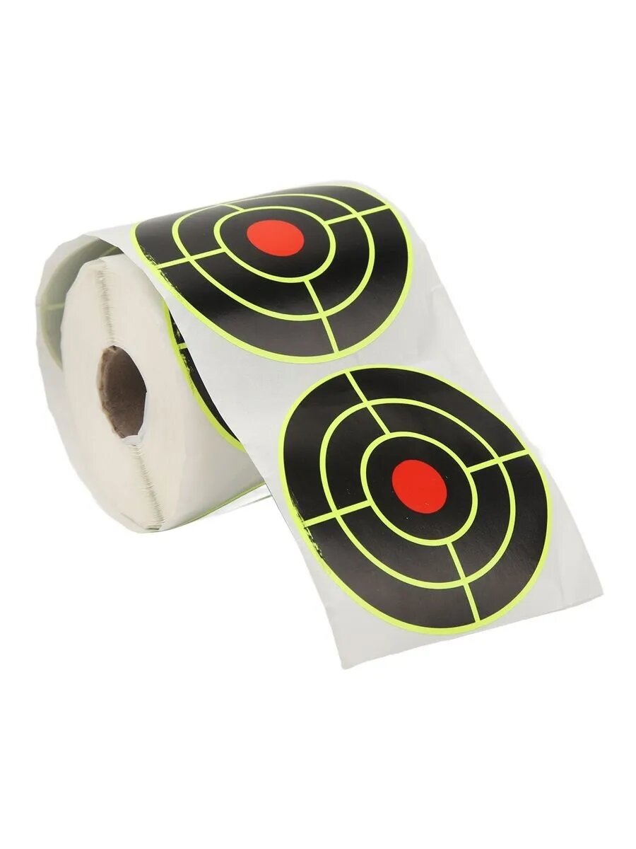 250 листов самоклеящейся круглой бумажной мишени