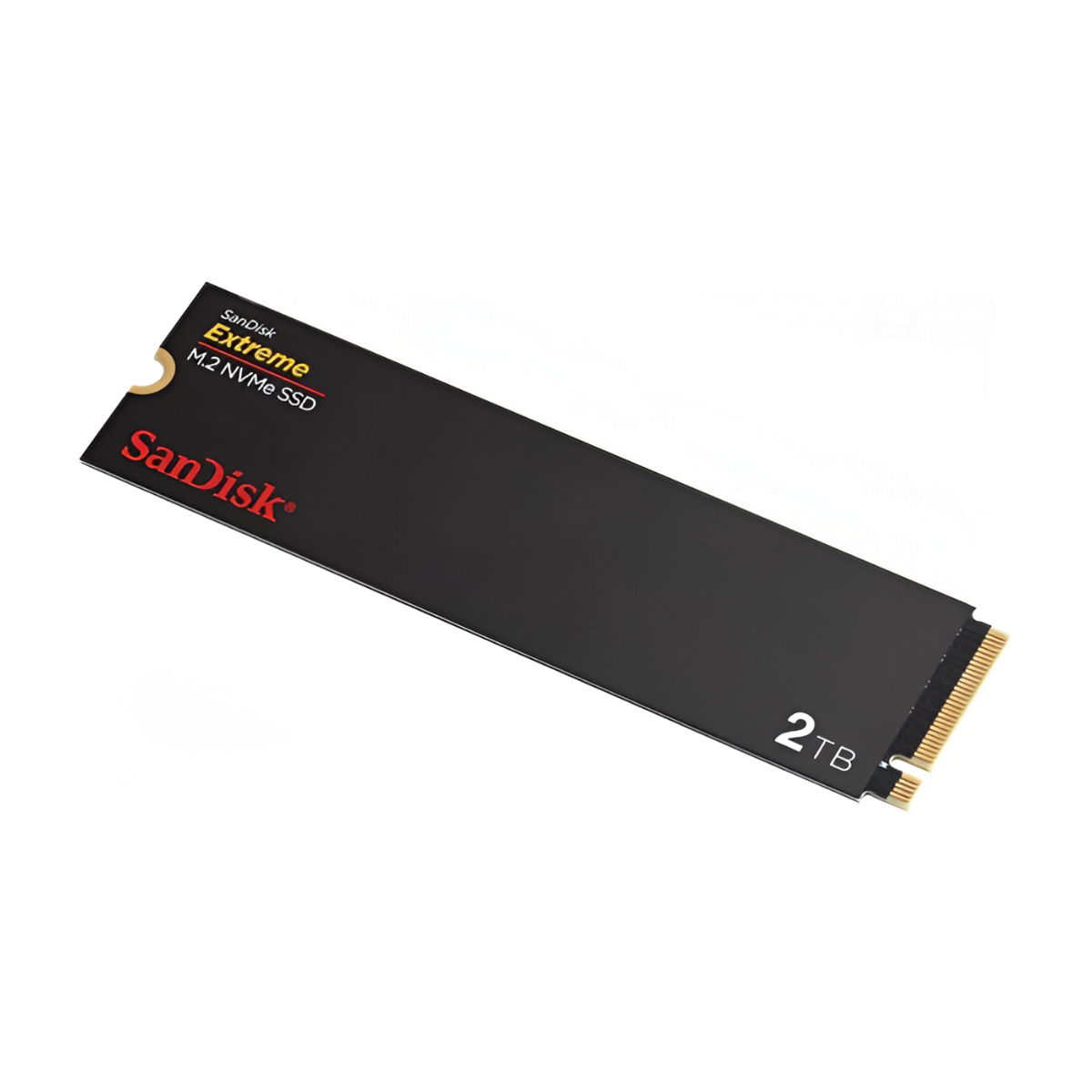 Твердотельный накопитель SanDisk SSD Extreme (SDSSDX3N-2T00-G26) черный, 2 Тб, M.2 2280 NVMe, 5150 МБ/с, 4850 МБ/с