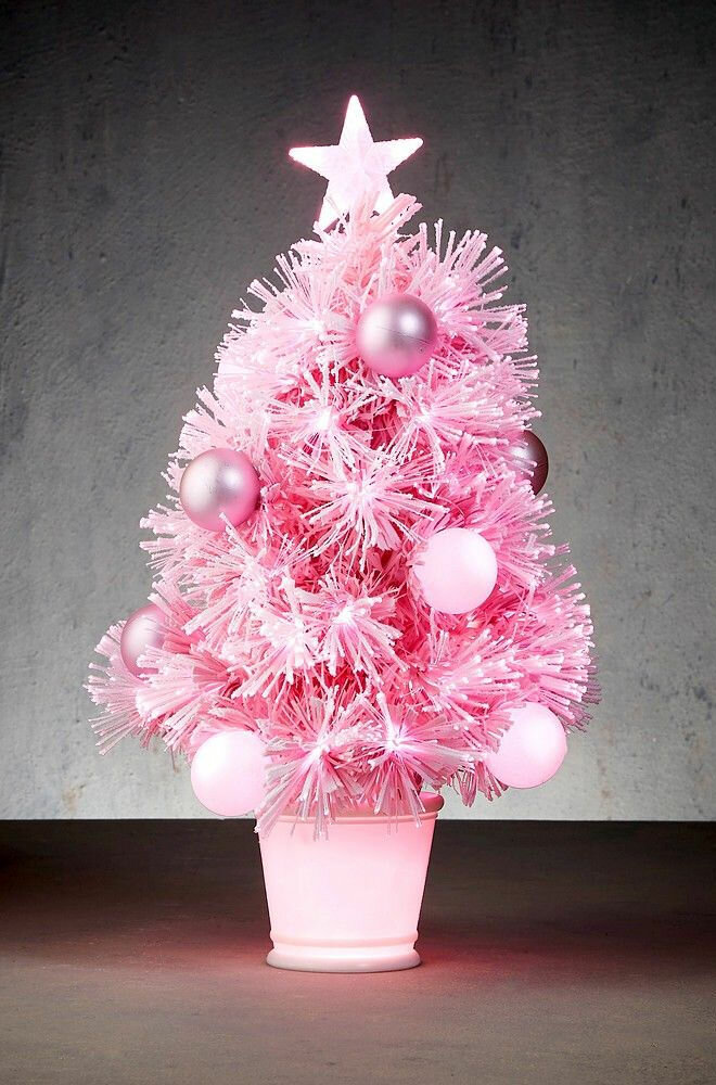 Оптико-волоконная ёлка кокетка джугги, розовая, 65 LED-огней, 60 см, контроллер, Edelman 1119047
