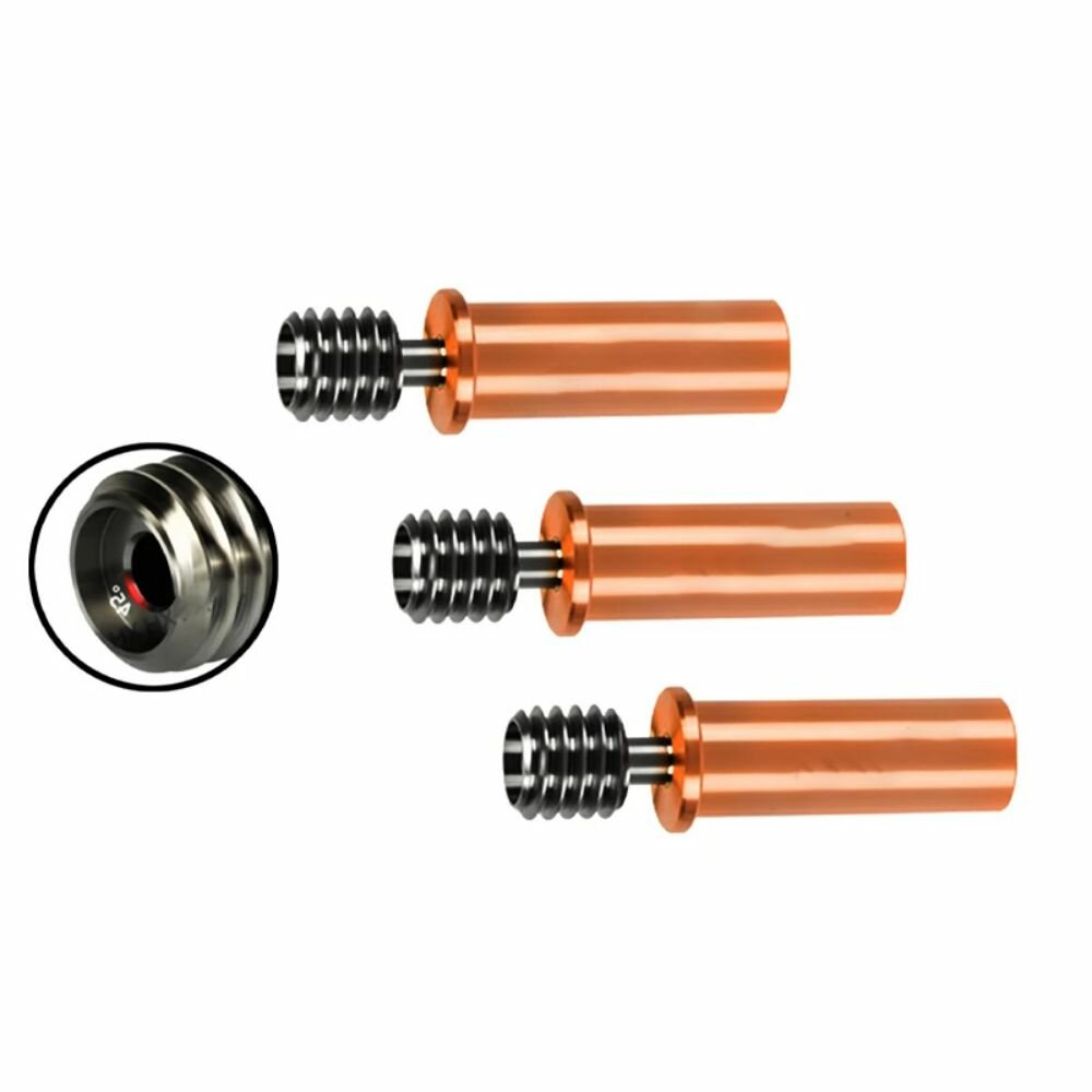 Улучшения Throats Neo, биметаллический термобарьер M6 для хотэнда Anycubic Kobra 2 Max Plus.