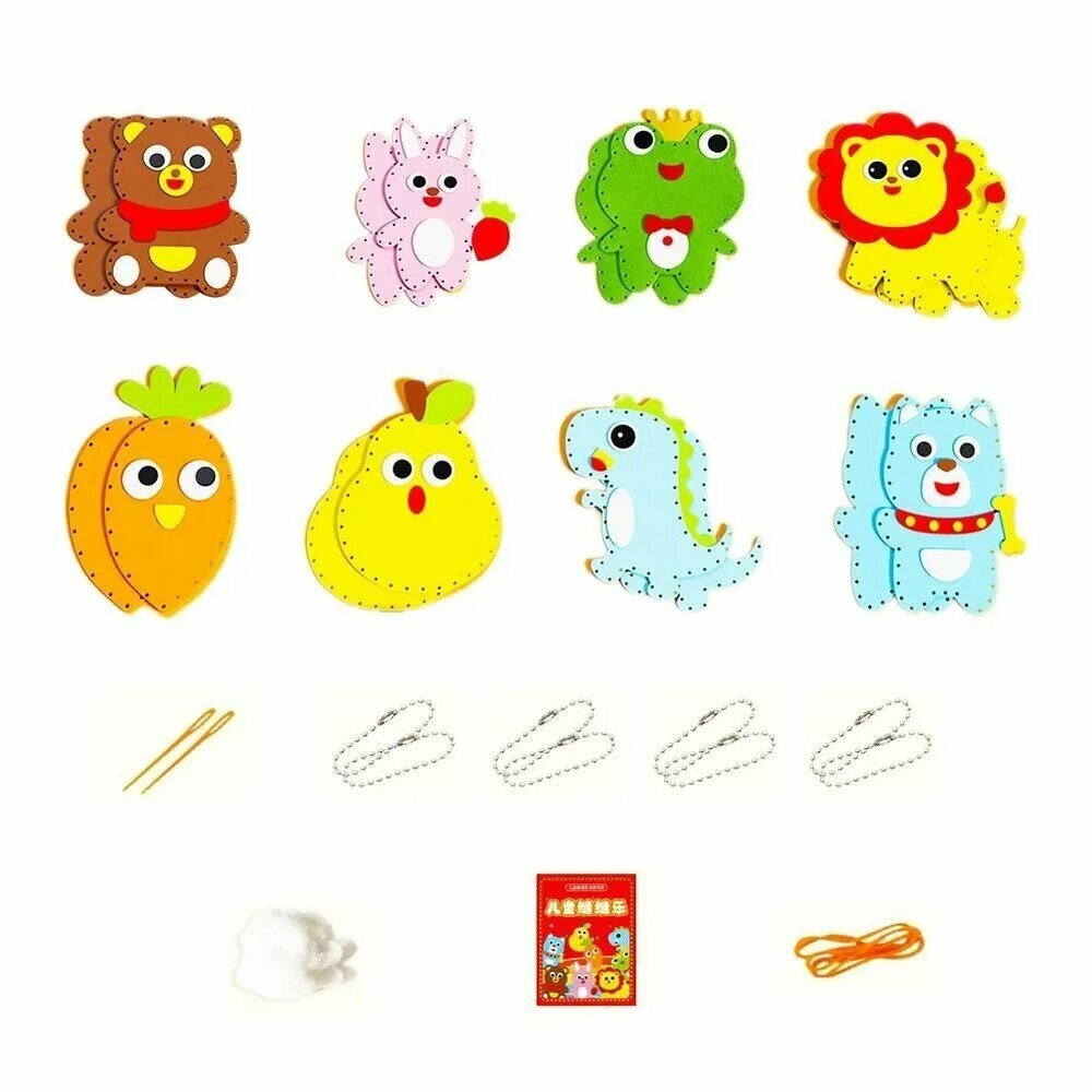 Детский набор для творчества и шитья, сумка своими руками сделай сам/ игрушка для шитья