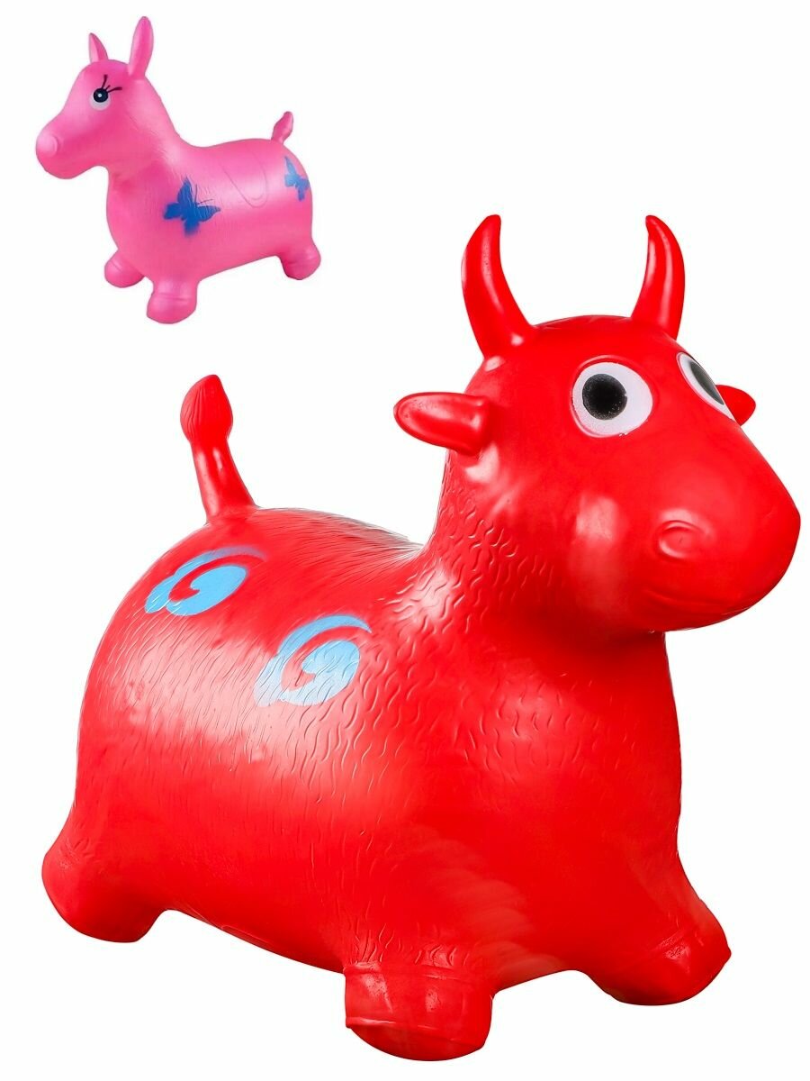 Игрушка резиновый надувной прыгун 56 х 26 х 51 см для детей 2 вида