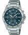 Наручные часы CASIO, синий, серебряный