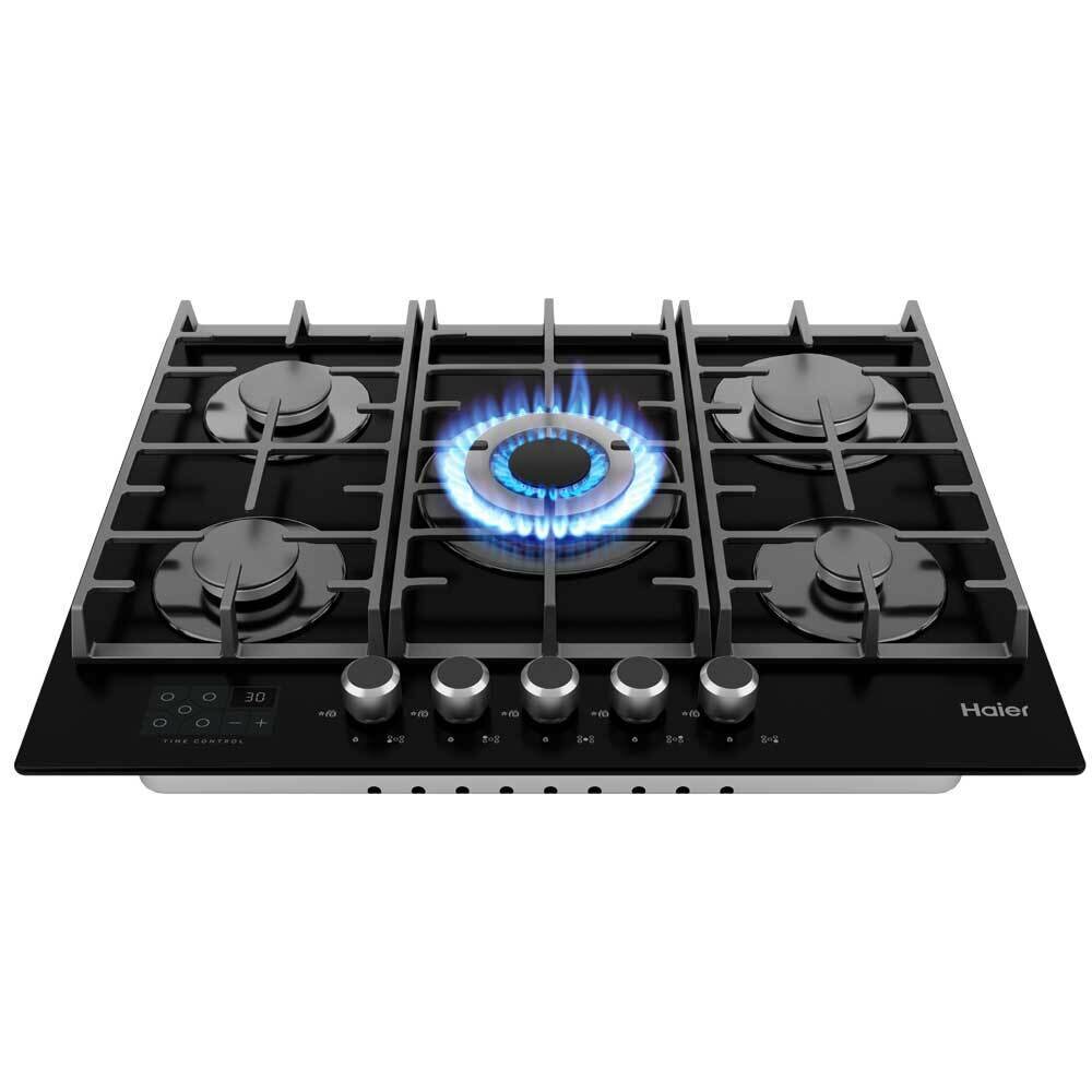 Встраиваемая газовая варочная панель Haier HHX-G75CWSB