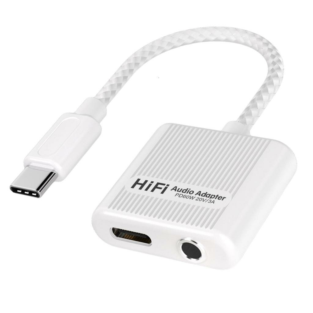 Портативный USB-C адаптер для наушников с Power Delivery, AG02 B2