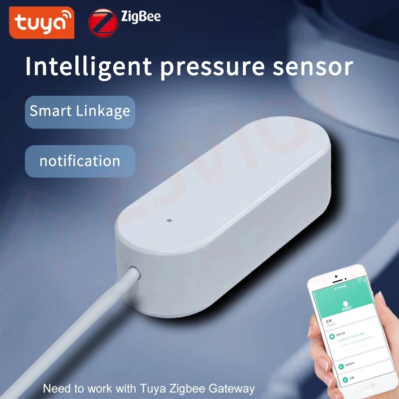 Датчик давления Tuya Zigbee 30cm pressure sensor