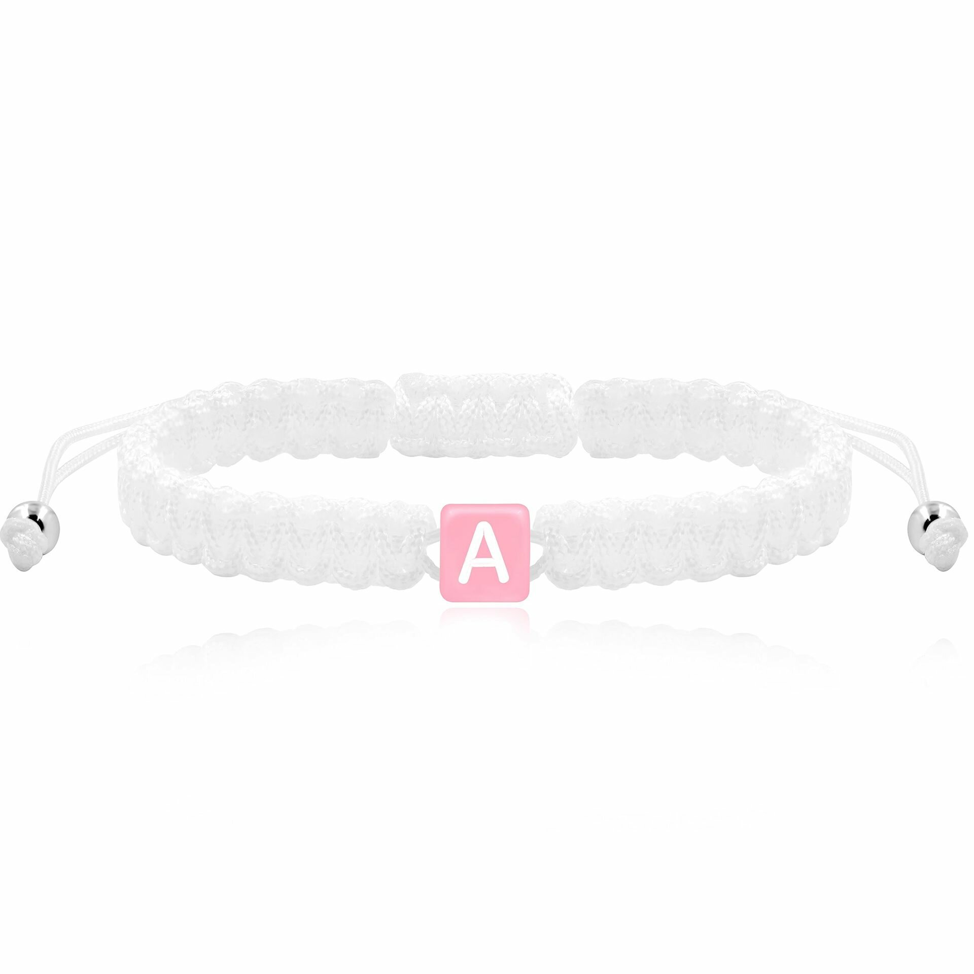 Браслет для гадания, YM 26 букв Квадрат Плетеный Регулируемый Пара Дружба