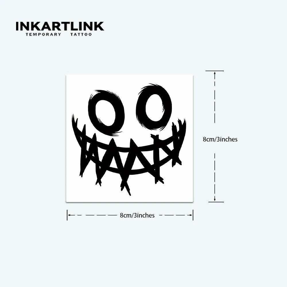 Временная татуировка INKARTLINK со смайликом
