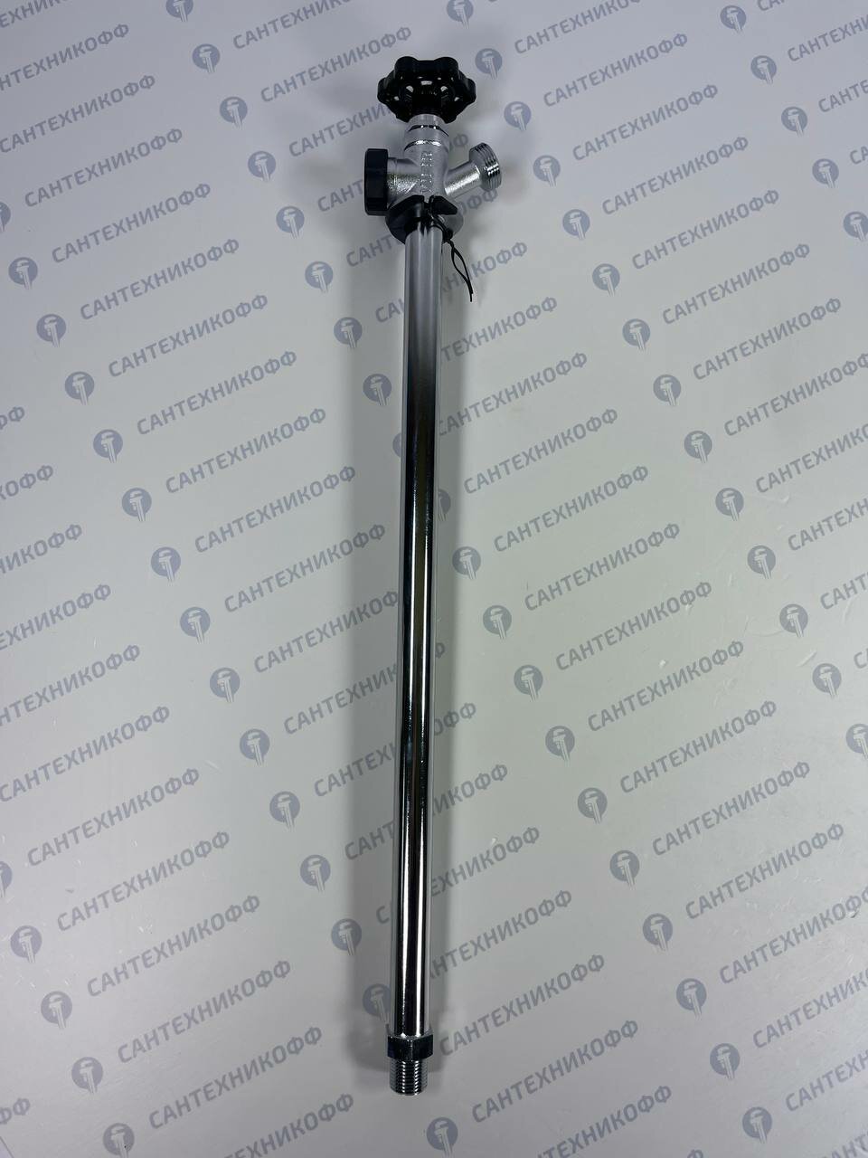 Кран водоразборный VIEIR незамерзающий 1/2"x3/4"НР 450мм, никель (VRGL20-450)