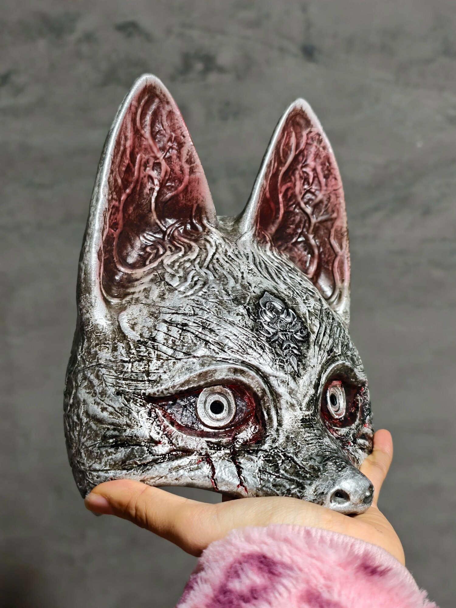 Silent Hill F Hinako Shimizu Fox Mask Косплей Hinako Shimizu